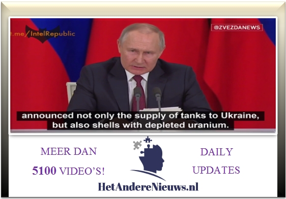 Engeland gaat munitie met verarmd uranium naar Oekraïne sturen, begin ...