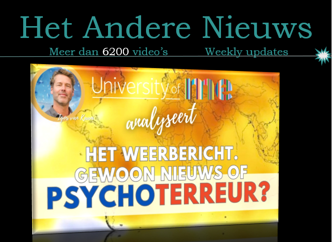 Het weerbericht. Gewoon nieuws of psycho terreur? – Het Andere Nieuws
