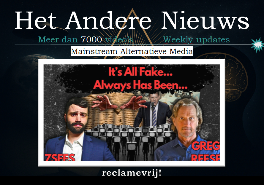 Greg Reese: Het is allemaal nep… Altijd al geweest… – Nederlands ...